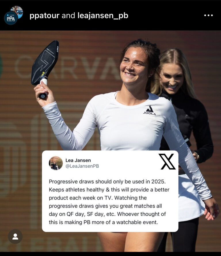 What is the “Progression Draw” Format in Pickleball? - Inside the Den